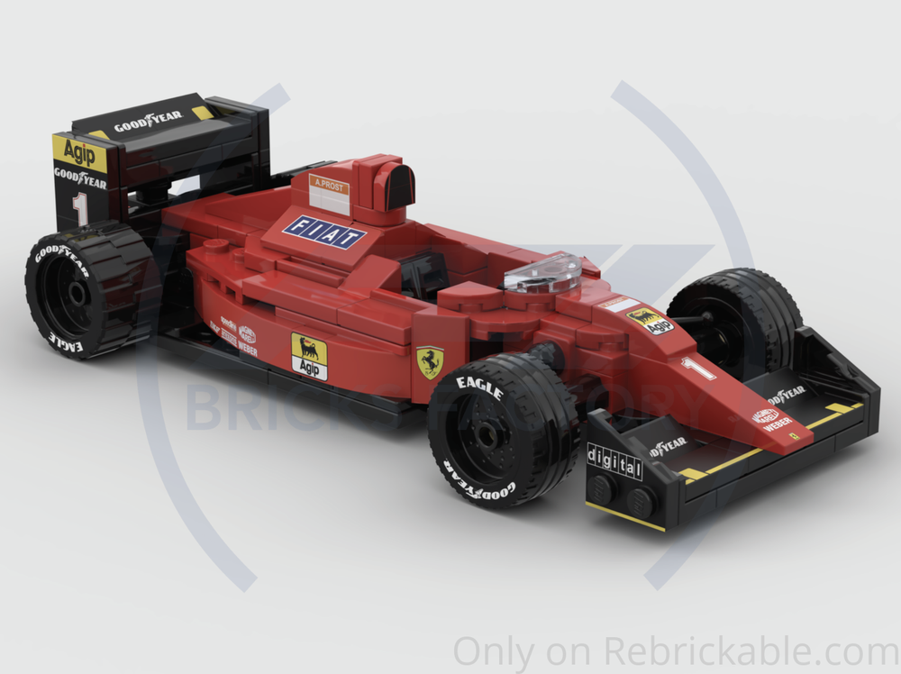 LEGO MOC-230603 F1 Ferari 641 (F1-90) by Pit Lane Bricks Factory ...