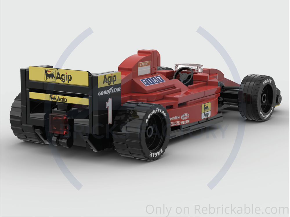 LEGO MOC F1 Ferari 641 (F1-90) by Pit Lane Bricks Factory | Rebrickable ...