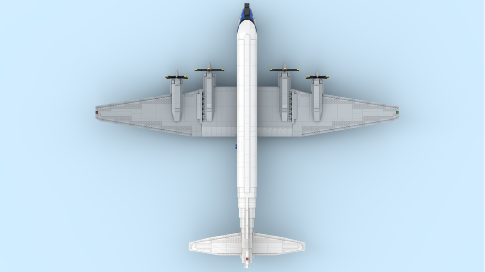 LEGO MOC-230611 Douglas DC-7C "Seven Seas" by Skyhawk-1 | Rebrickable ...