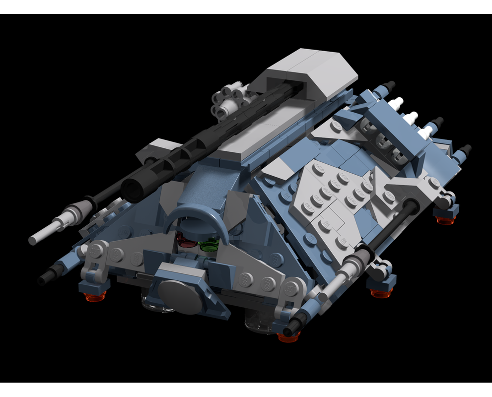 LEGO MOC Protectorate Heavy Battle Tank - ARTE C4 "Ironback" Heavy ...