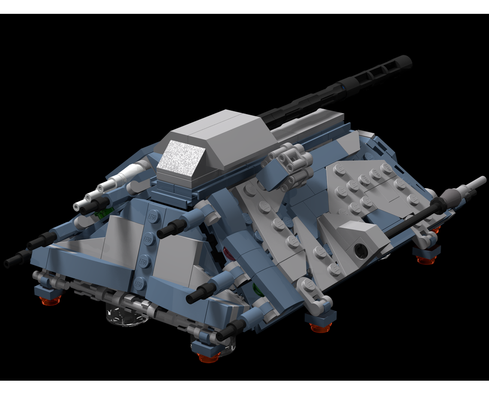 LEGO MOC Protectorate Heavy Battle Tank - ARTE C4 "Ironback" Heavy ...