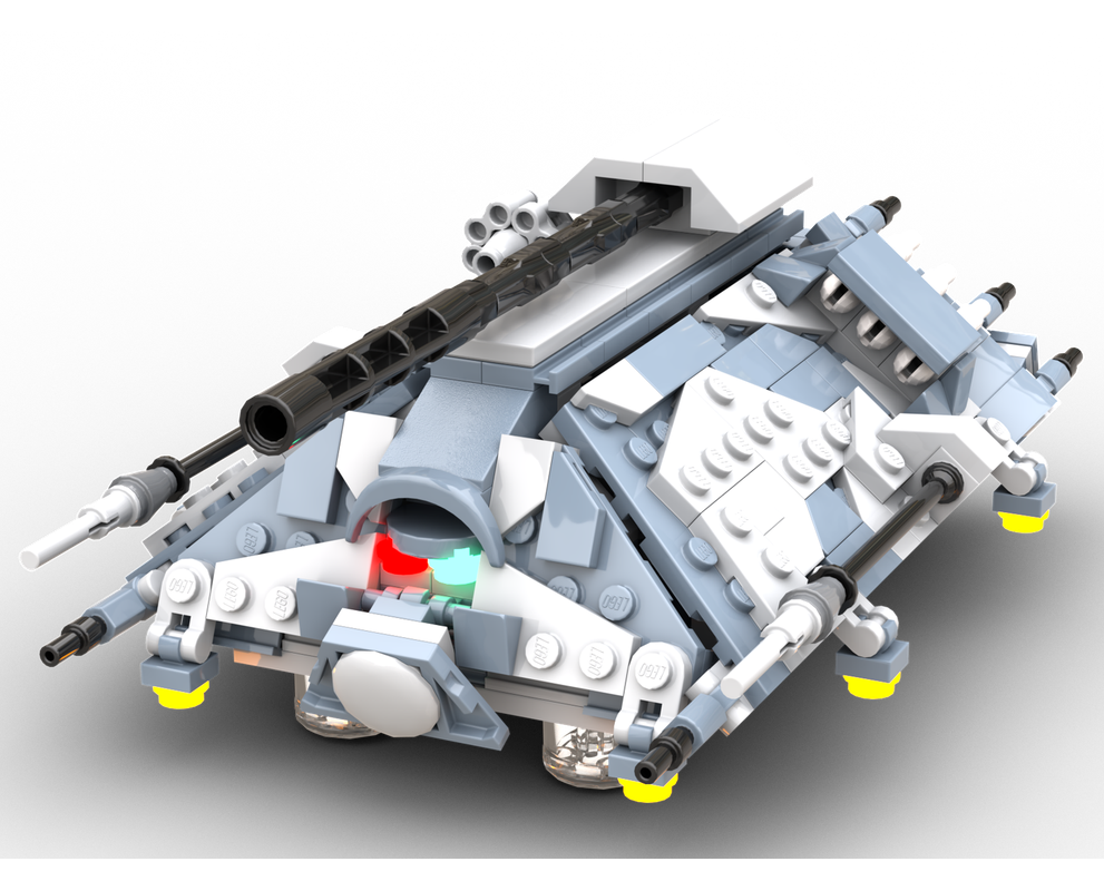 LEGO MOC Protectorate Heavy Battle Tank - ARTE C4 "Ironback" Heavy ...
