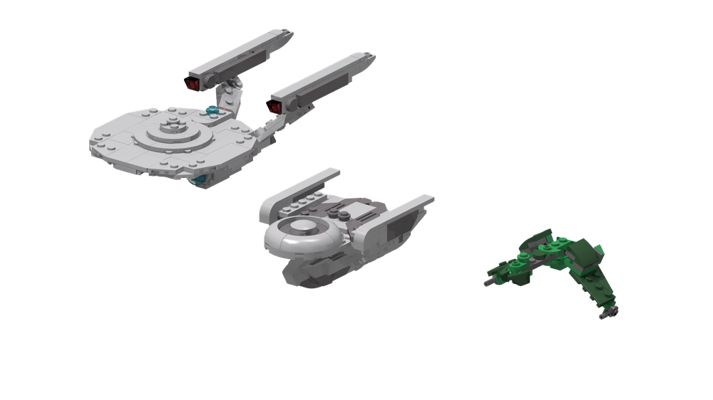 LEGO MOC Oberth-Class Science Vessel USS Grissom, V2 by LegendAJ ...