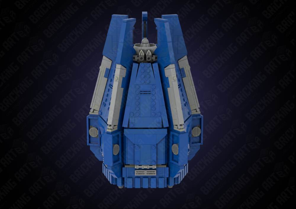 LEGO MOC Wh40K - Space Marine Drop Pod by Bricking_art | Rebrickable ...