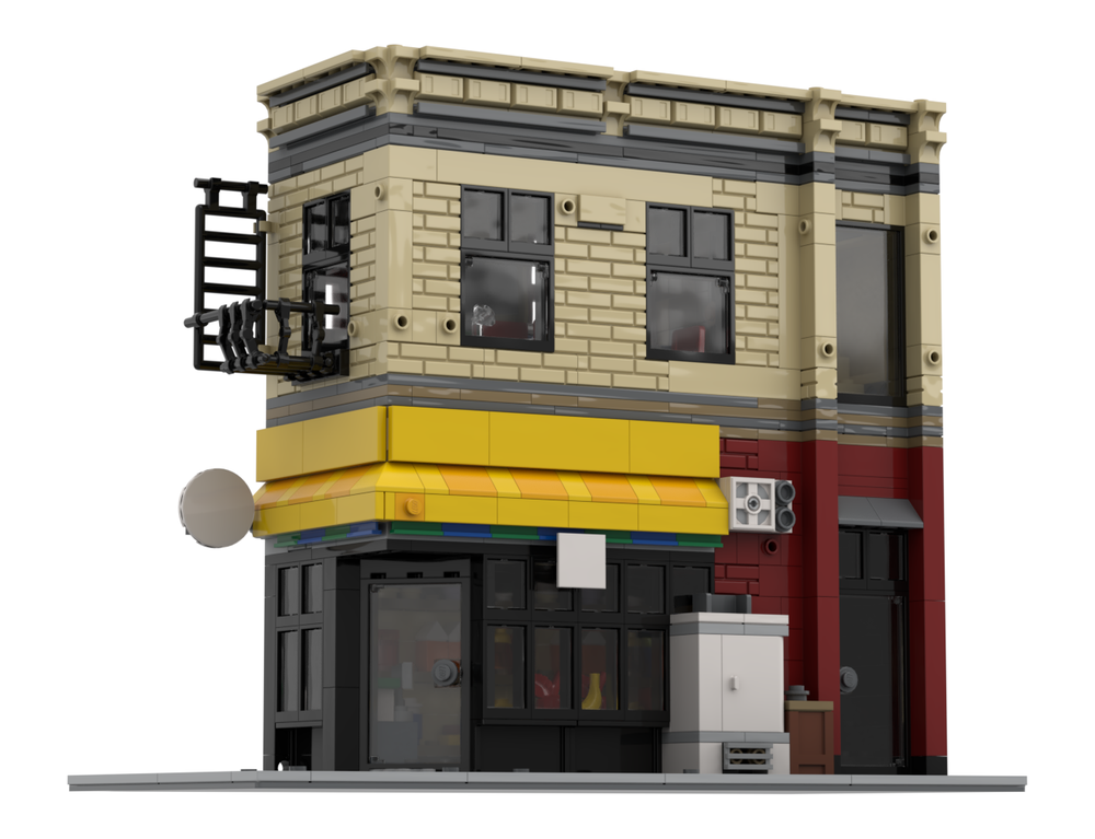 LEGO MOC-230653 Peter Parker's Apt Floor - Compatible with MOC-208116 ...
