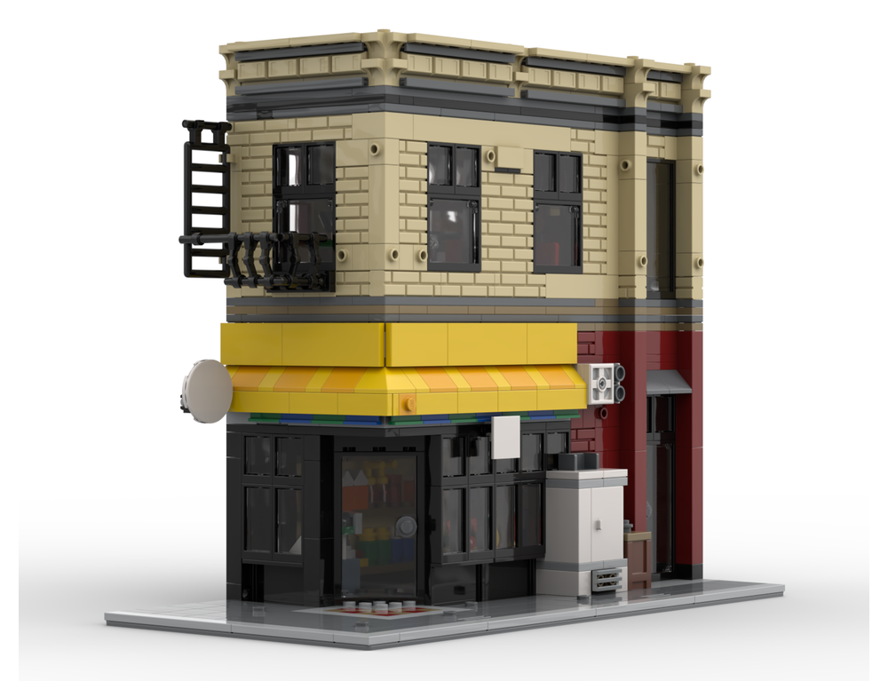 LEGO MOC-230653 Peter Parker's Apt Floor - Compatible with MOC-208116 ...