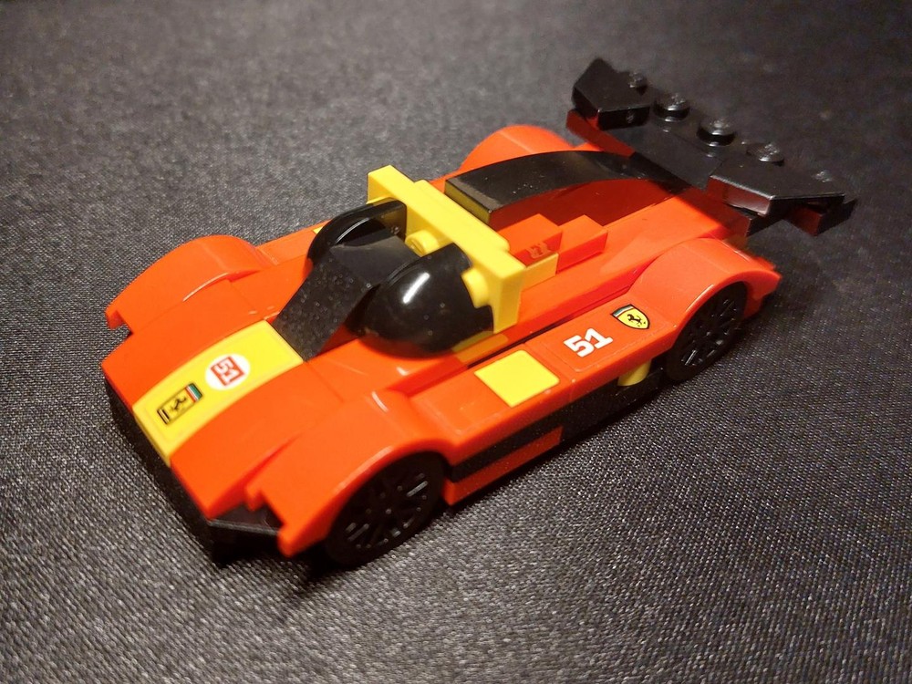 LEGO MOC 30709 - F80-Racecar by NorthBlue | Rebrickable - Build with LEGO