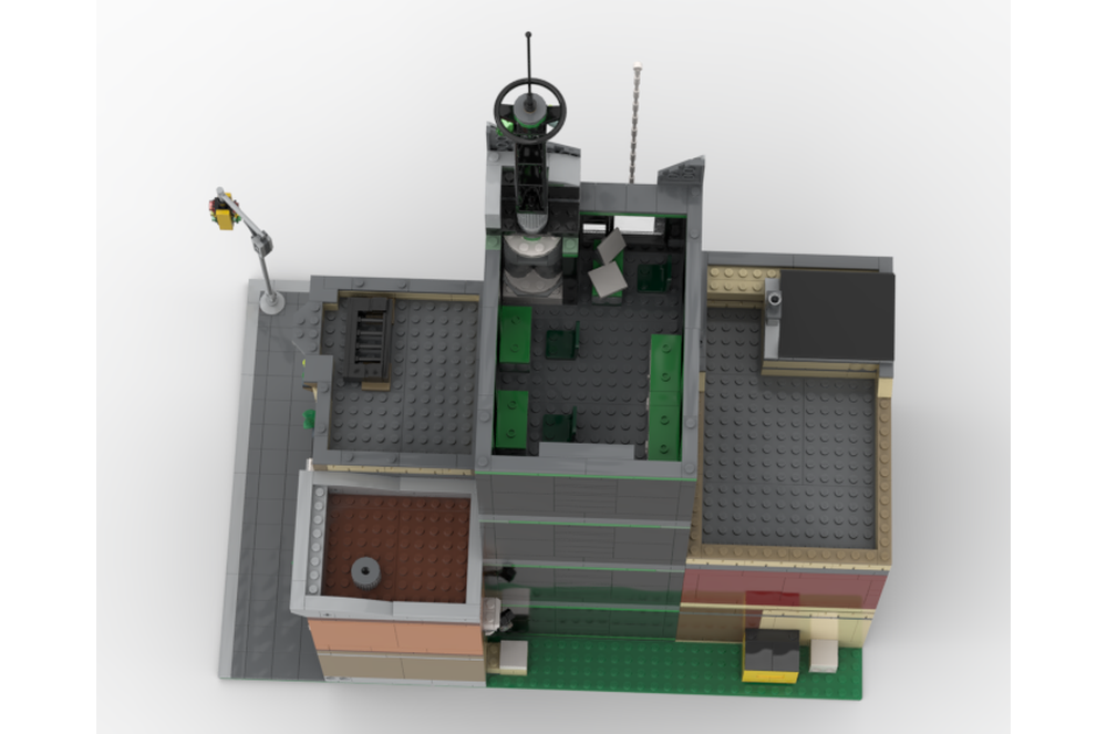 LEGO MOC-230696 Spider-Man vs. Oscorp and Peter Parker’s Apartment by ...