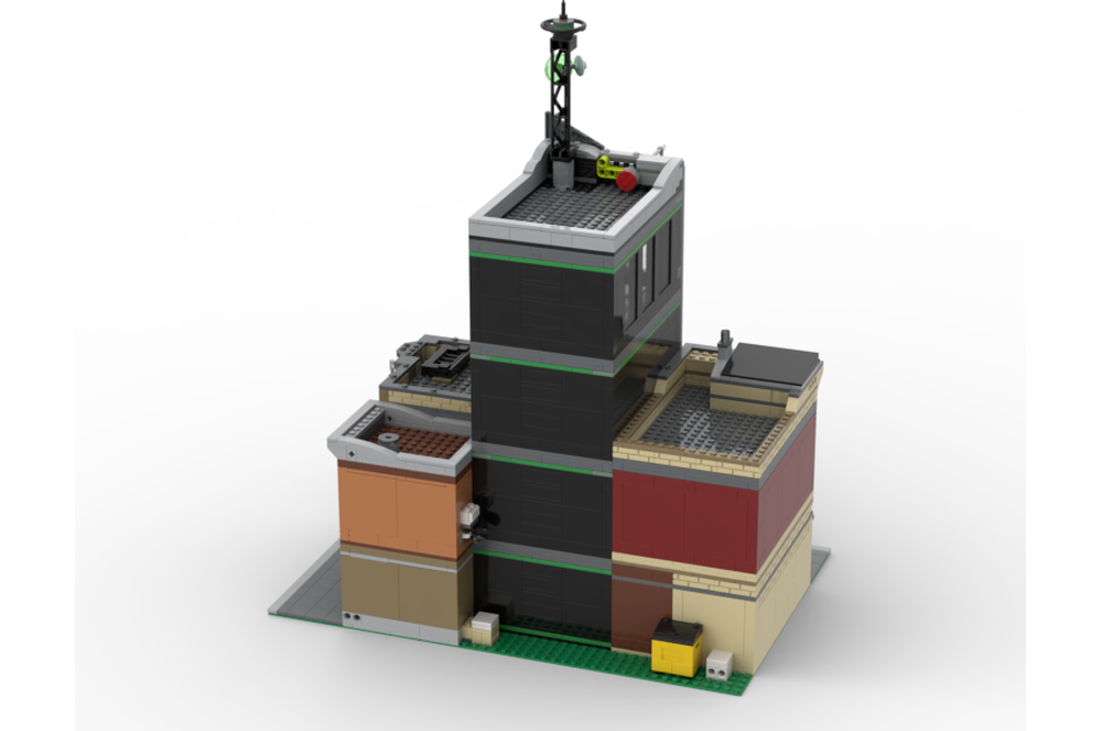 LEGO MOC-230696 Spider-Man vs. Oscorp and Peter Parker’s Apartment by ...