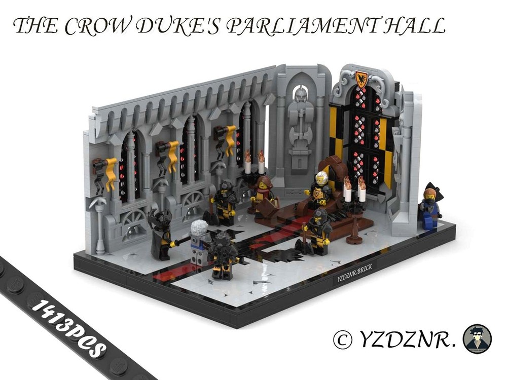 LEGO MOC-230706 The Crow Duke's Parliament Hall by yascr2024 ...