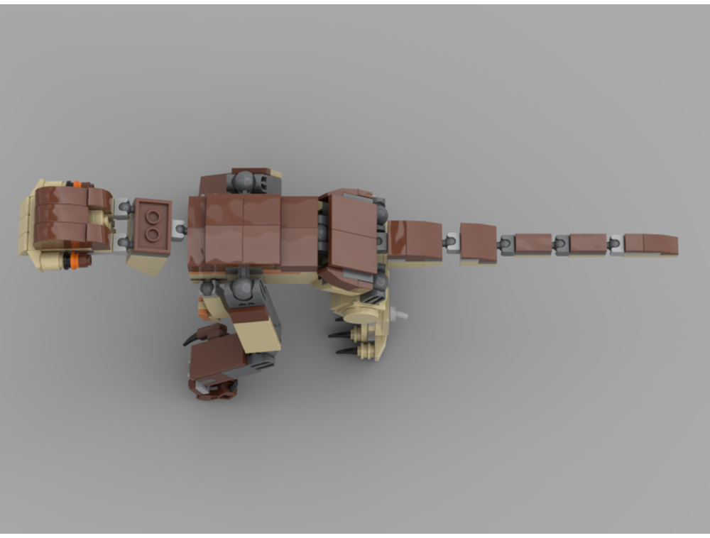 LEGO MOC Distortus rex (JWR) by B0N3SC4Rbuilds | Rebrickable - Build ...