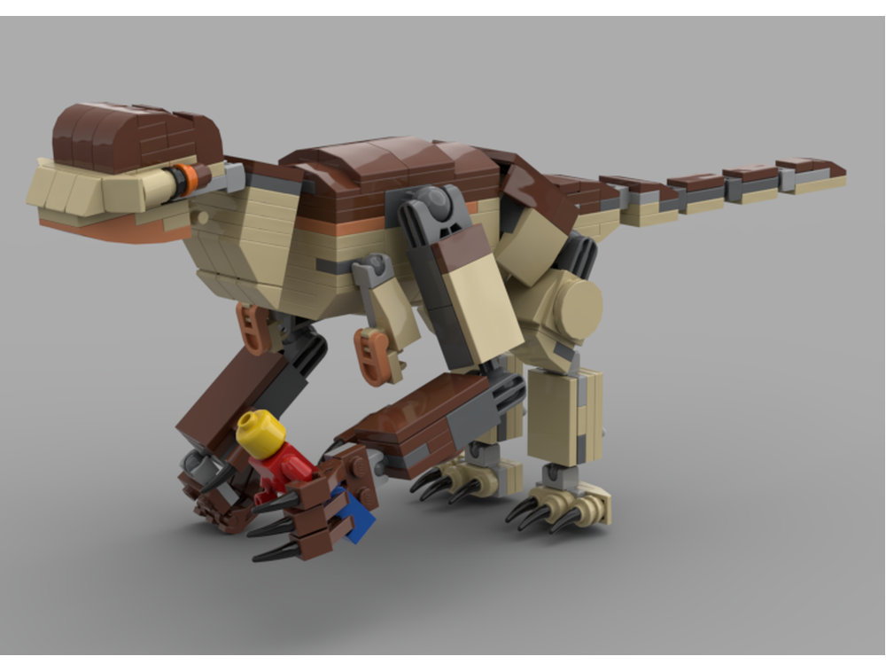 LEGO MOC Distortus rex (JWR) by B0N3SC4Rbuilds | Rebrickable - Build ...