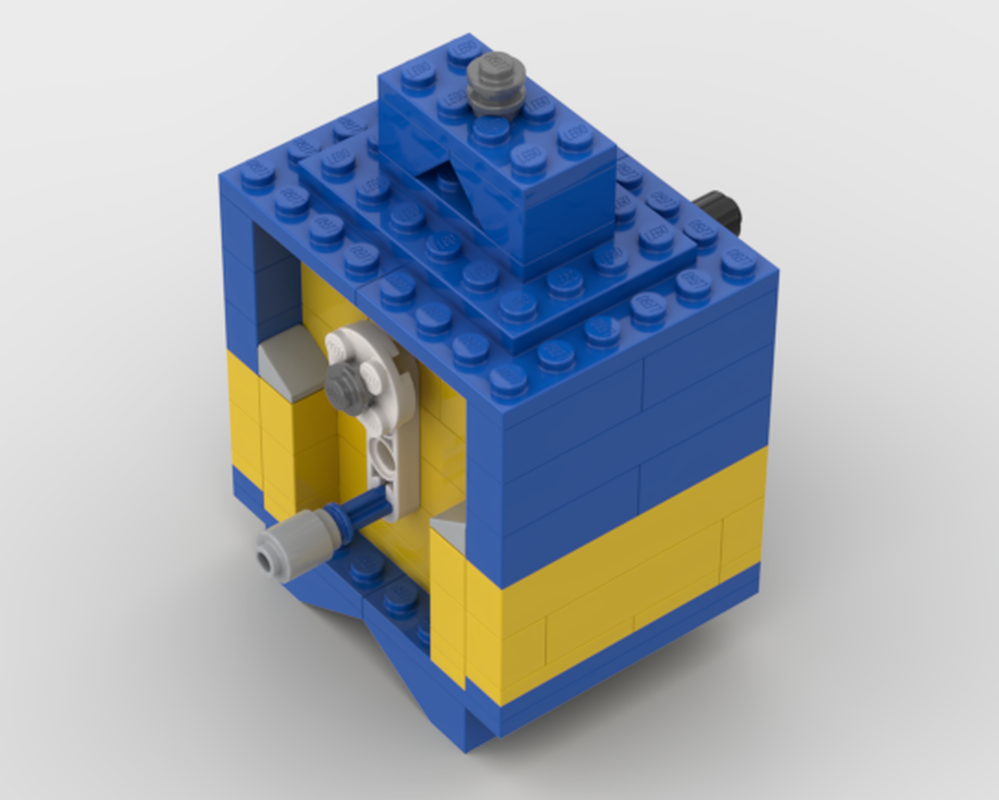 LEGO MOC Pendulum Clock Kinetic Sculpture by Rovel | Rebrickable ...