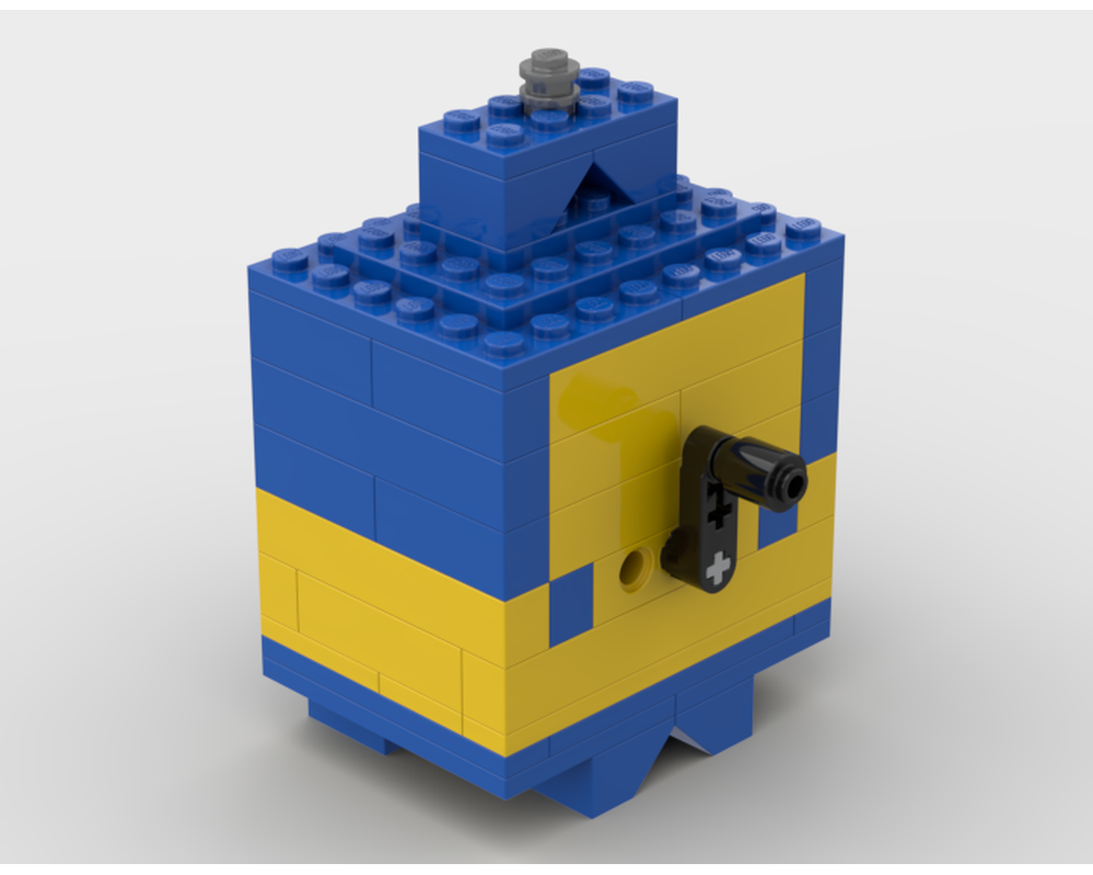 LEGO MOC Pendulum Clock Kinetic Sculpture by Rovel | Rebrickable ...