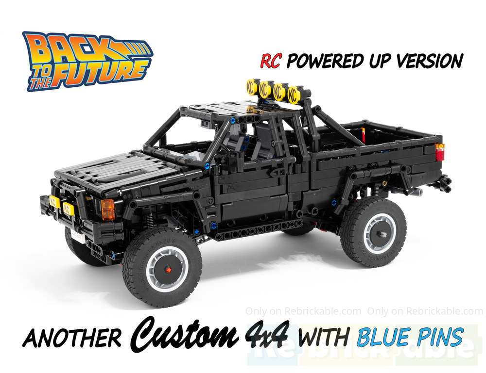 LEGO MOC-230731 1985 Toyota 4x4 SR5 Xtracab Truck - Back to the Future ...