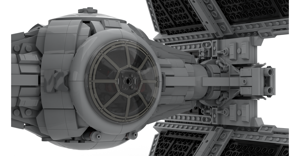 LEGO MOC SW UCS Imperial TIE interceptor MOC 75382 set modification by ...