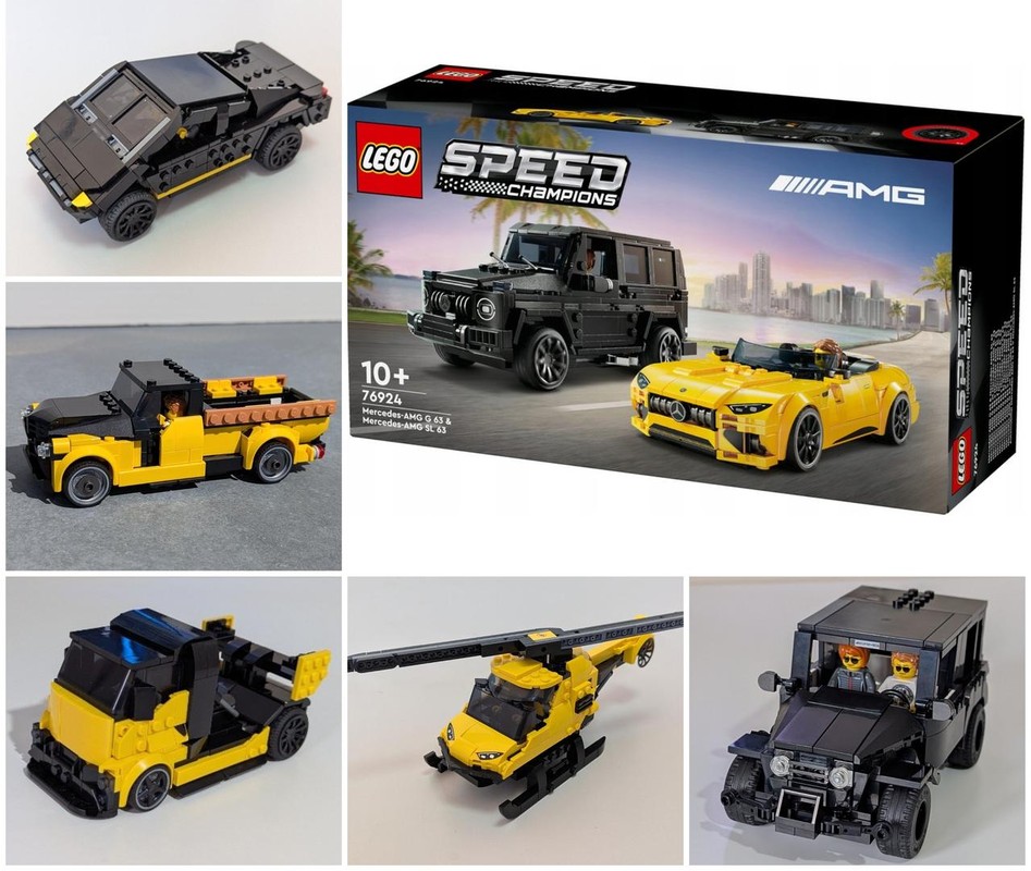 LEGO MOC 76924 5 in 1 set by Kirvet | Rebrickable - Build with LEGO