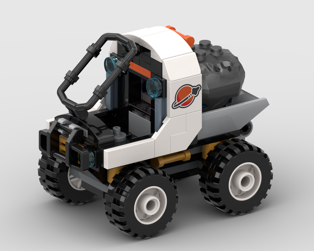 LEGO MOC-230749 City Space Mining Truck v2 by darthnorman | Rebrickable ...