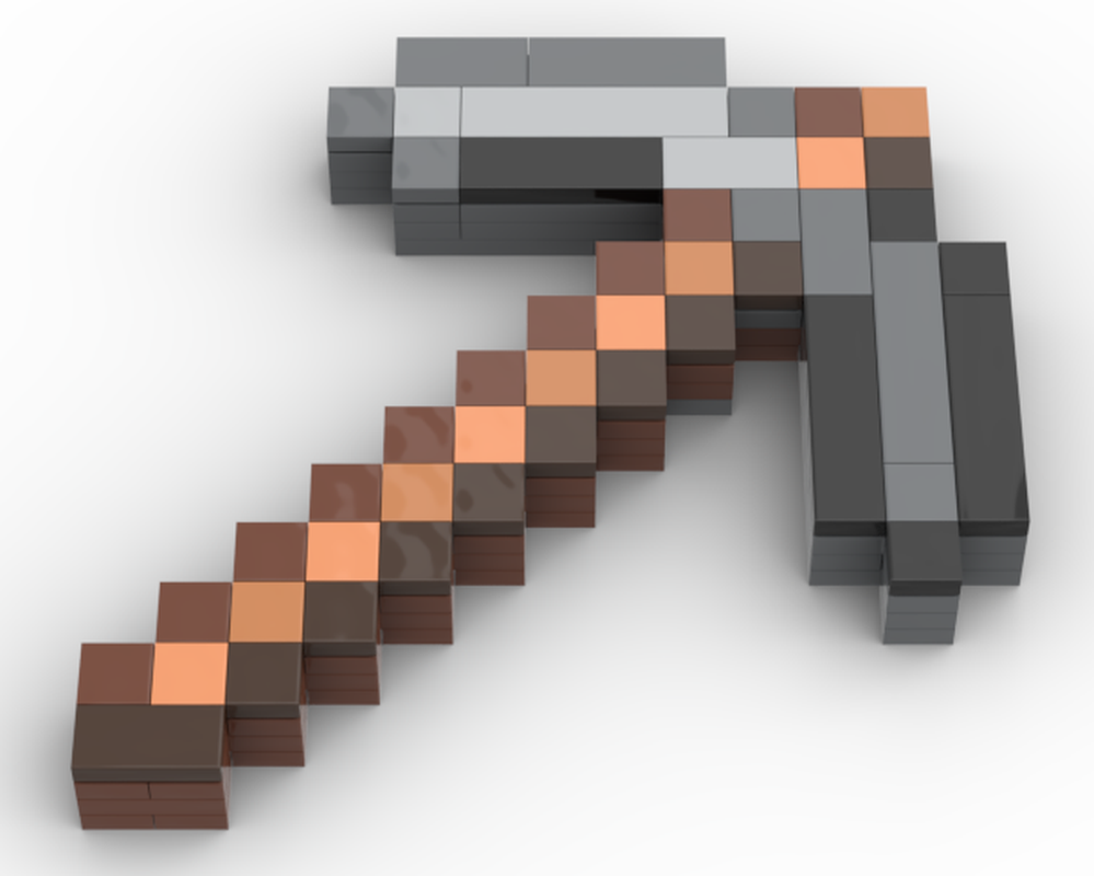 LEGO MOC-230751 Stone Pickaxe by aure bricks | Rebrickable - Build with ...