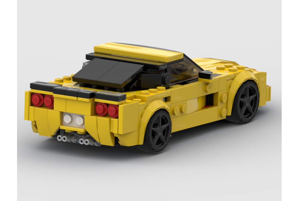 LEGO MOC Chevrolet Corvette C5 (76901 alt) by DRT16 | Rebrickable ...