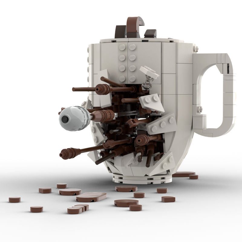 LEGO MOC MUG BULLET by StartSpider 2425 | Rebrickable - Build with LEGO