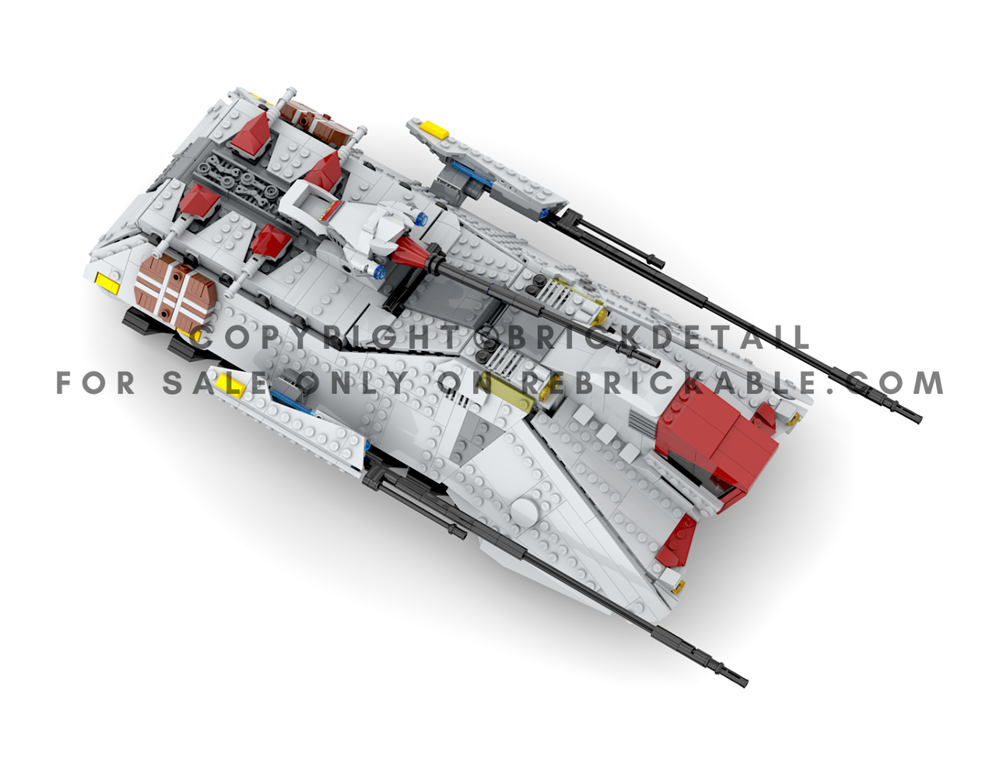 LEGO MOC-230790 UT-AT (Unstable Terrain Artillery Transport) Trident by ...