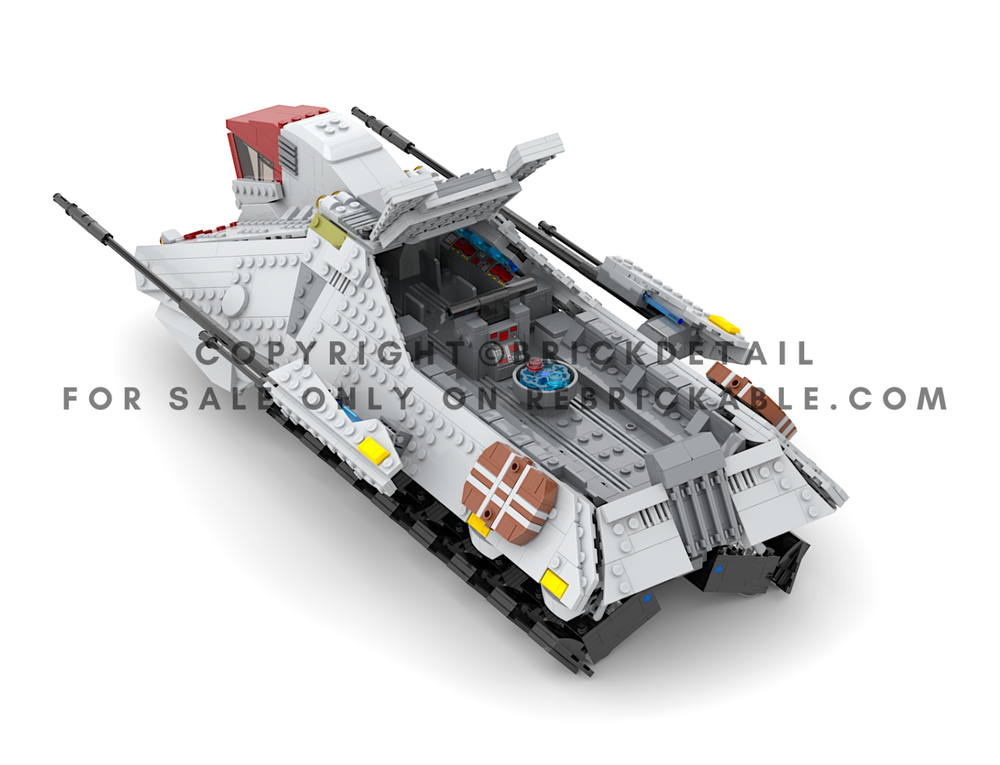 LEGO MOC-230790 UT-AT (Unstable Terrain Artillery Transport) Trident by ...