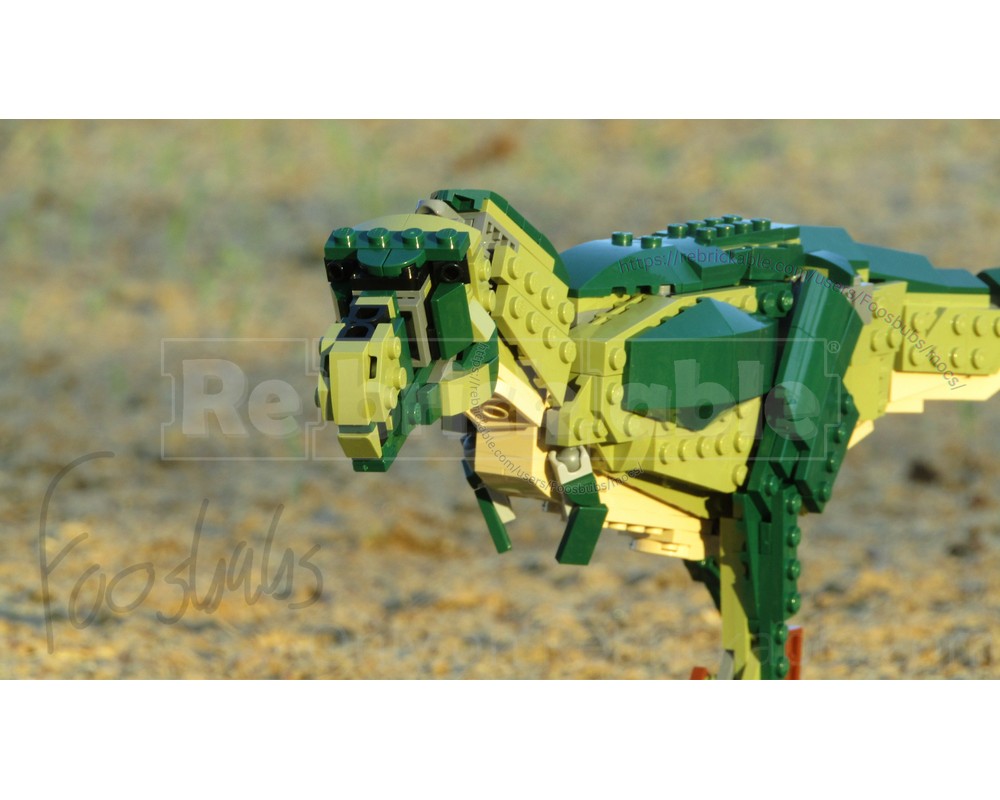 LEGO MOC 31151 Accurate Tyrannosaurus rex 1:25 scale by Foosbubs ...
