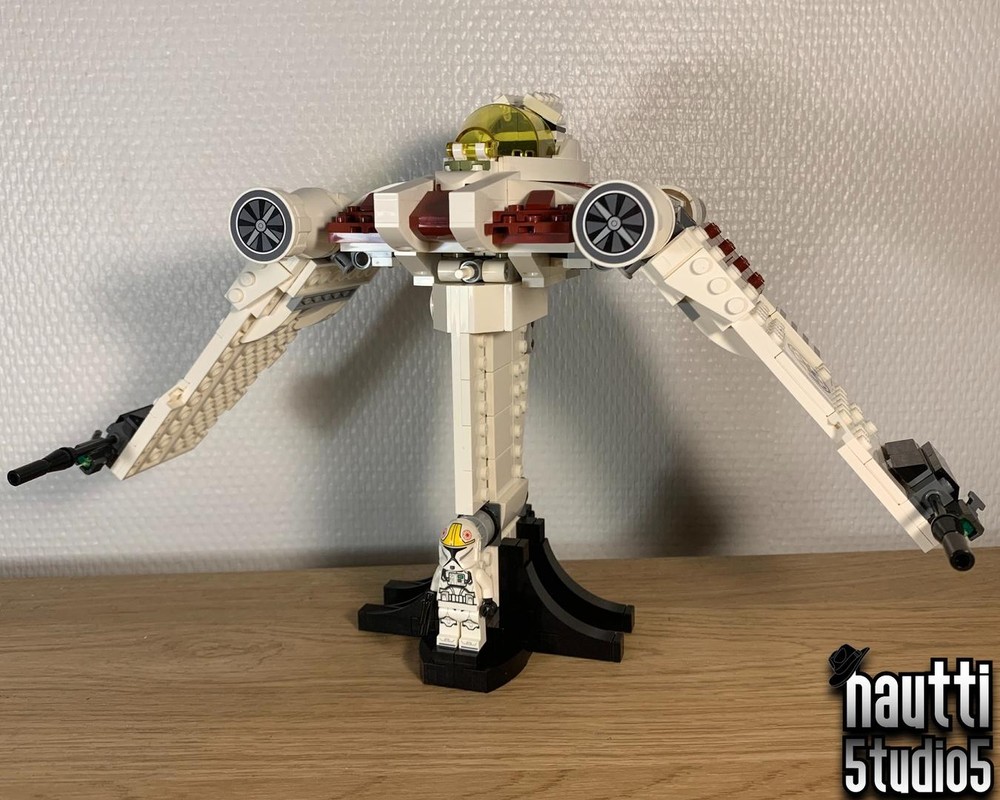 LEGO MOC-230816 V-19 Torrent Starfighter Display Stand (75432) by ...