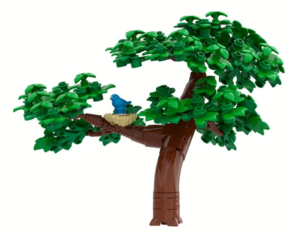 LEGO MOC Small Tree by felix.rebricks | Rebrickable - Build with LEGO