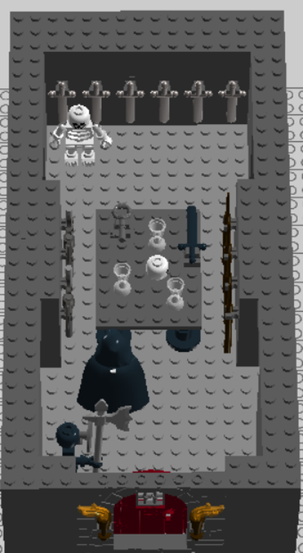 Lego Moc Dungeon By Sachro Rebrickable Build With Lego