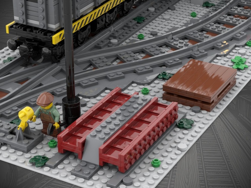 LEGO MOC-230845 Freight Yard by Mikey_Brickalloti | Rebrickable - Build ...