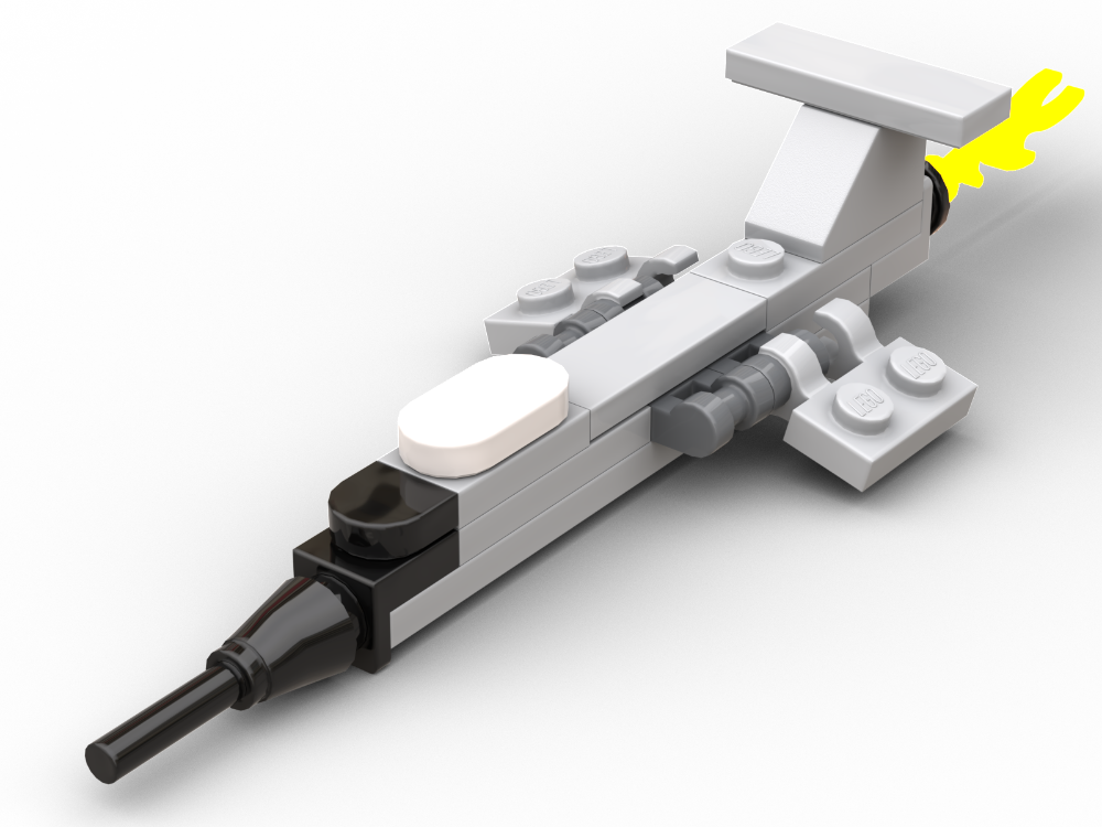 LEGO MOC Mini F-104C by supershawn01 | Rebrickable - Build with LEGO