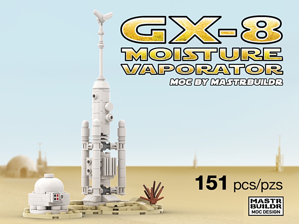 LEGO MOC-230850 GX-8 Moisture Vaporator by mastrbuildr | Rebrickable ...