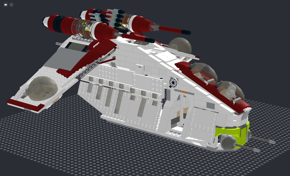 LEGO MOC 75021-1 Door Modification by M4rcq | Rebrickable - Build with LEGO