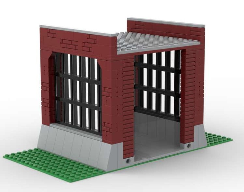 LEGO MOC Industrial building add-on by secondmessybrick | Rebrickable ...