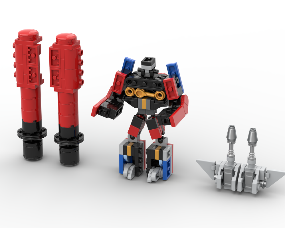 LEGO MOC Transformers G1 Rumble - 10358 Compatible by Admiraltyphoon ...