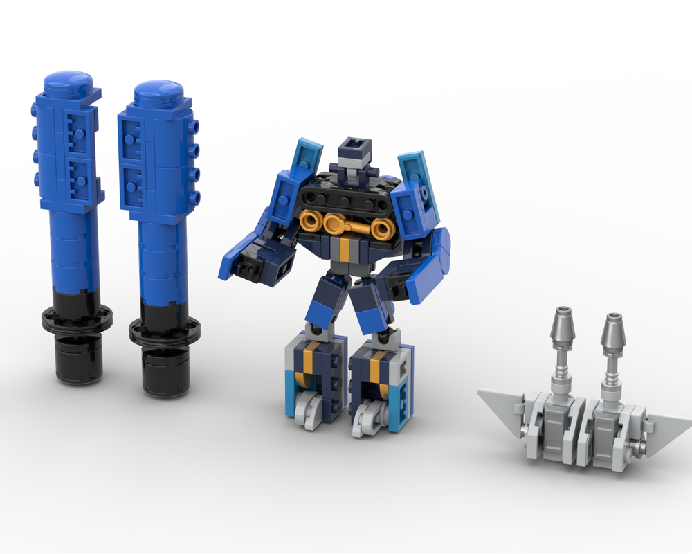 LEGO MOC Transformers G1 Frenzy - 10358 Compatible by Admiraltyphoon ...