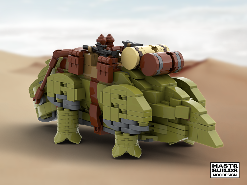 LEGO MOC Bounty Hunter Dewback by mastrbuildr | Rebrickable - Build ...