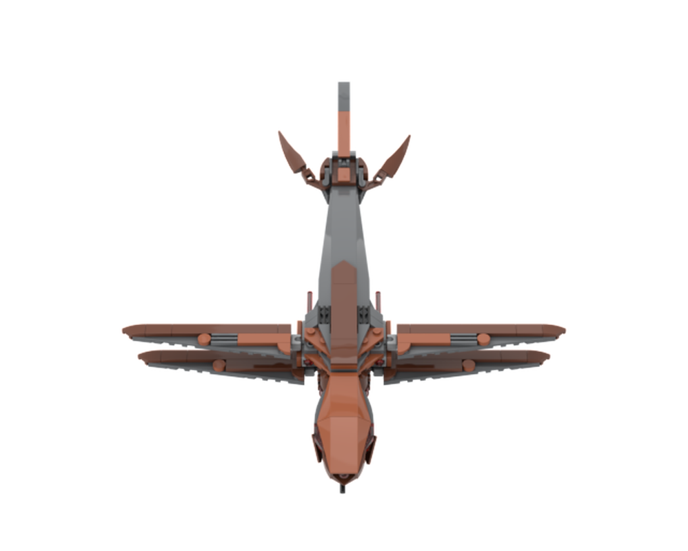 LEGO MOC Hailfire Gunship by CM Studios | Rebrickable - Build with LEGO