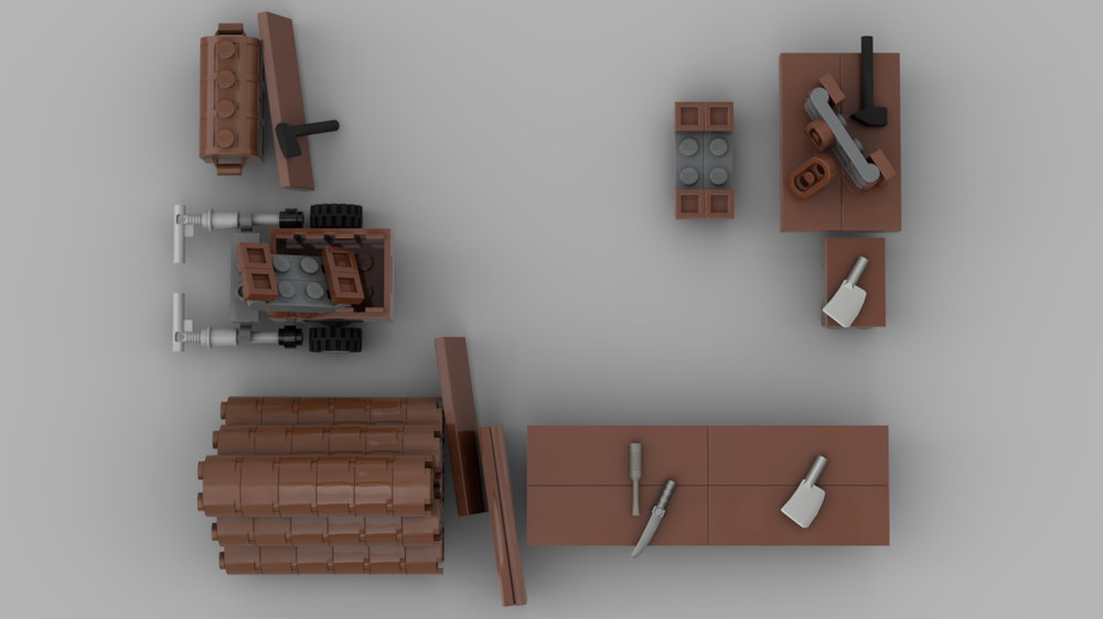 LEGO MOC-230913 Dwarf workshop by Niversdack | Rebrickable - Build with ...
