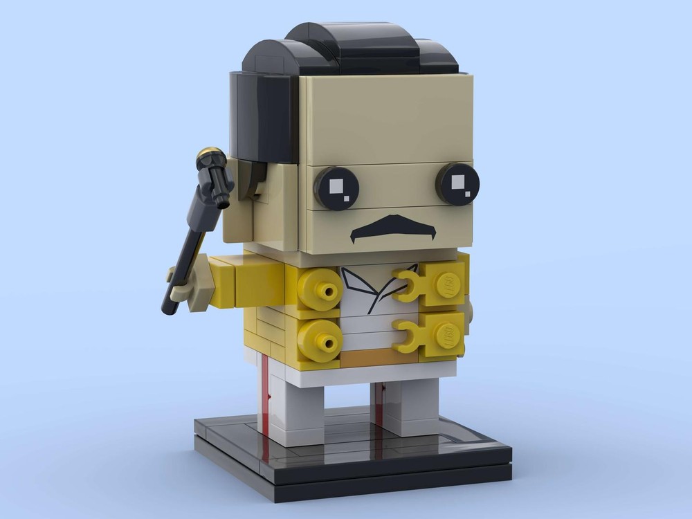 LEGO MOC-230914 Freddie Mercury (Yellow Coat Edition) by Puremadness ...