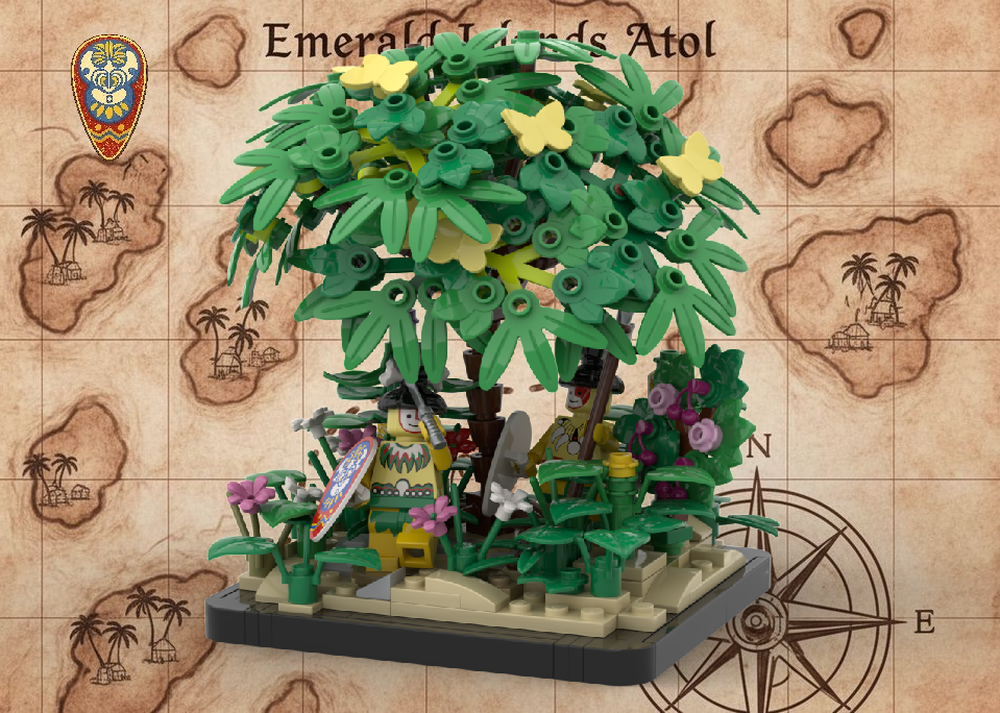 LEGO MOC-230915 🌴 JUNGLE BUILDING MASTERCLASS - LIFE IN THE CANOPY! 🦜 ...