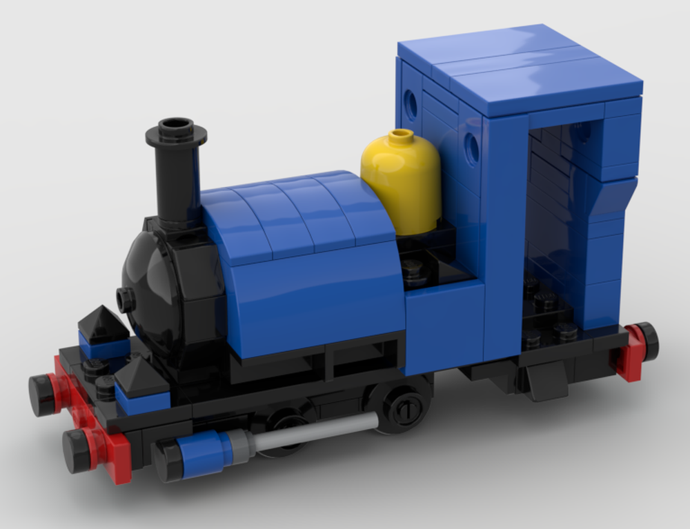 LEGO MOC Talyllyn Blue by Brickmaster624 | Rebrickable - Build with LEGO