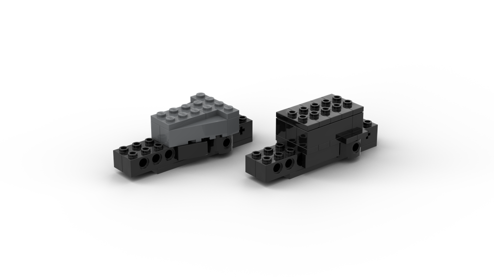 LEGO MOC Brickbuilt Pullback Motor (32283) & (47715) by Randplayer ...
