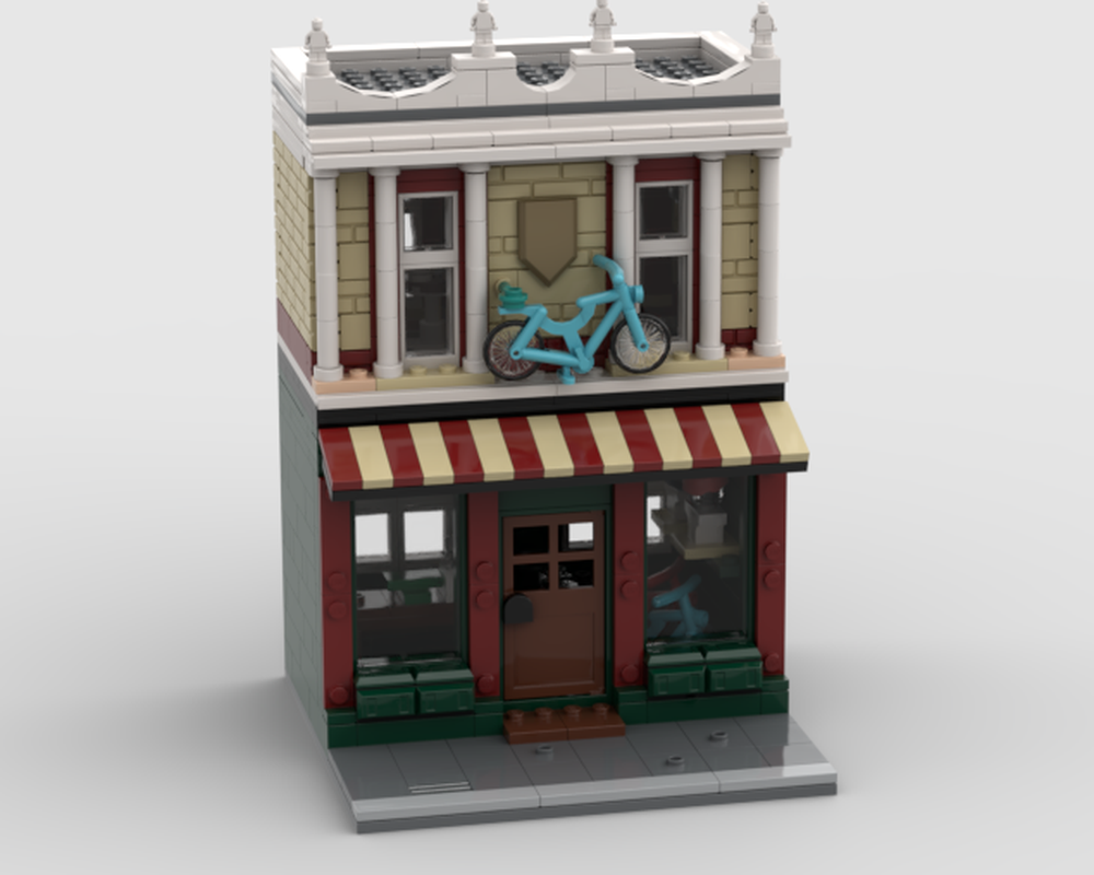 LEGO MOC-230992 The Bicycle Shop - Mini modular by BeckysBricksUK ...