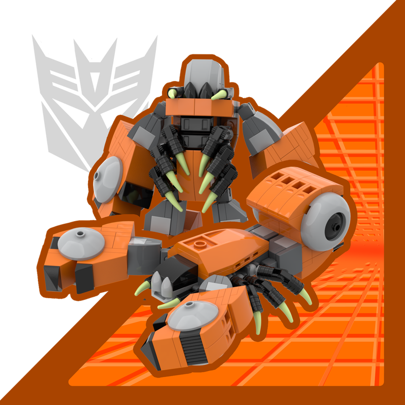 LEGO MOC-231008 Scorponok by No1LikesCherry | Rebrickable - Build with LEGO