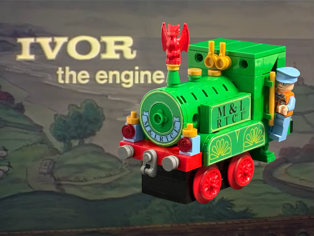 LEGO MOC Ivor the Engine by SmallMOCs | Rebrickable - Build with LEGO