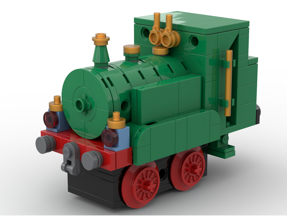 LEGO MOC Ivor the Engine by SmallMOCs | Rebrickable - Build with LEGO