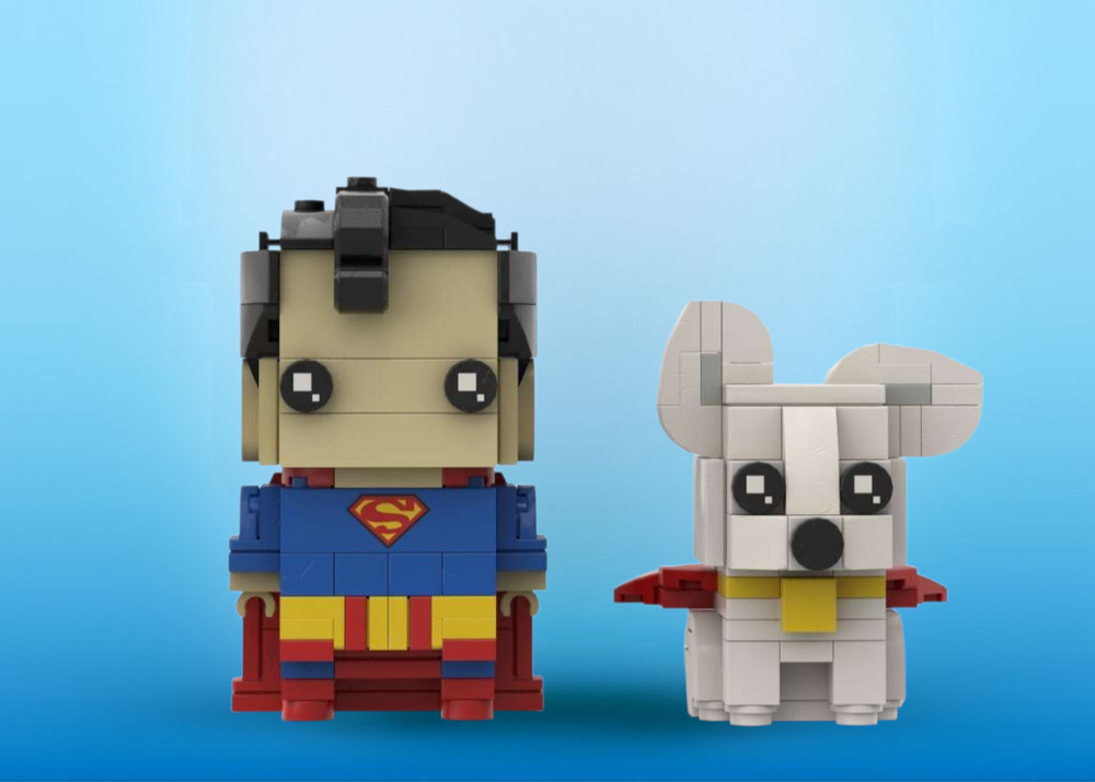 LEGO MOC-231023 Super man et krypto by Legofrench | Rebrickable - Build ...